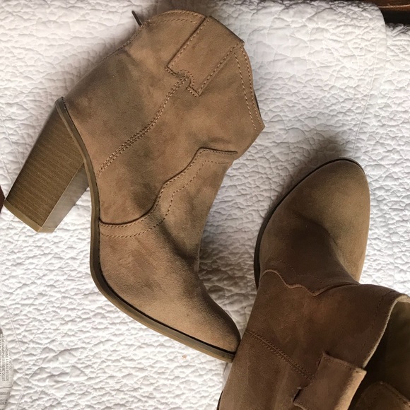 booties | Shoes | Light Brown Booties | Poshmark
